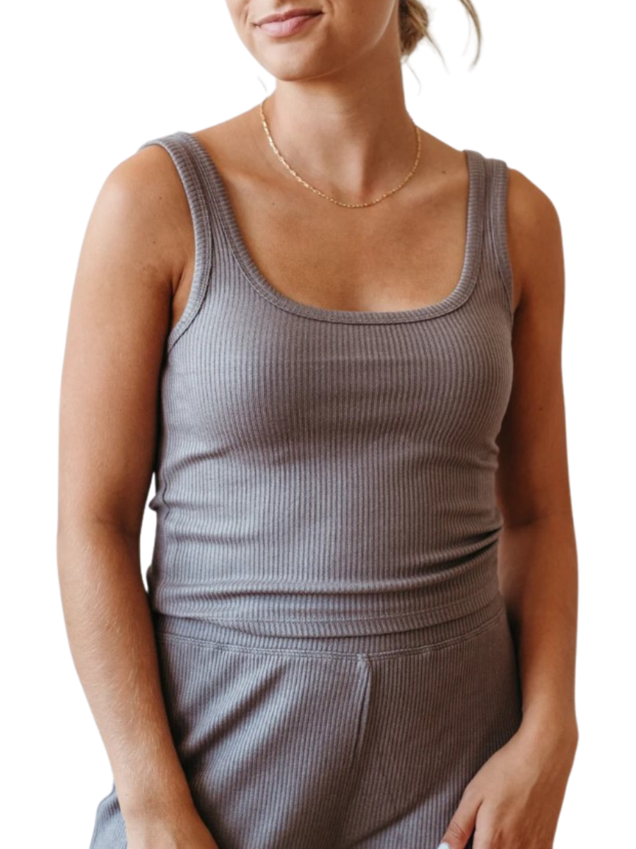 Z Supply Easy Peezy Rib Tank | Fitness Fashions